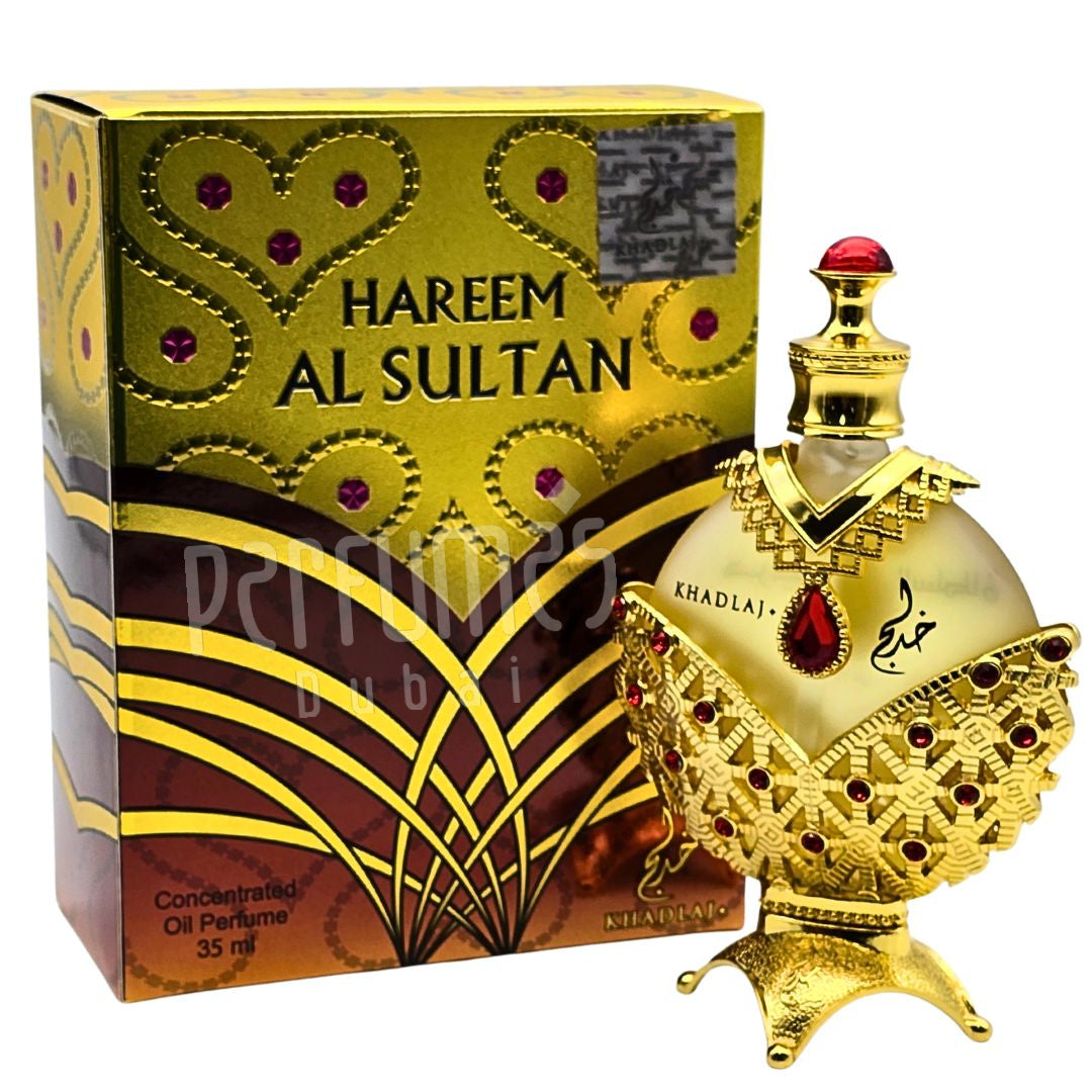Hareem Al Sultan Gold Perfume Oil 35ml by Khadlaj – perfumesdubai